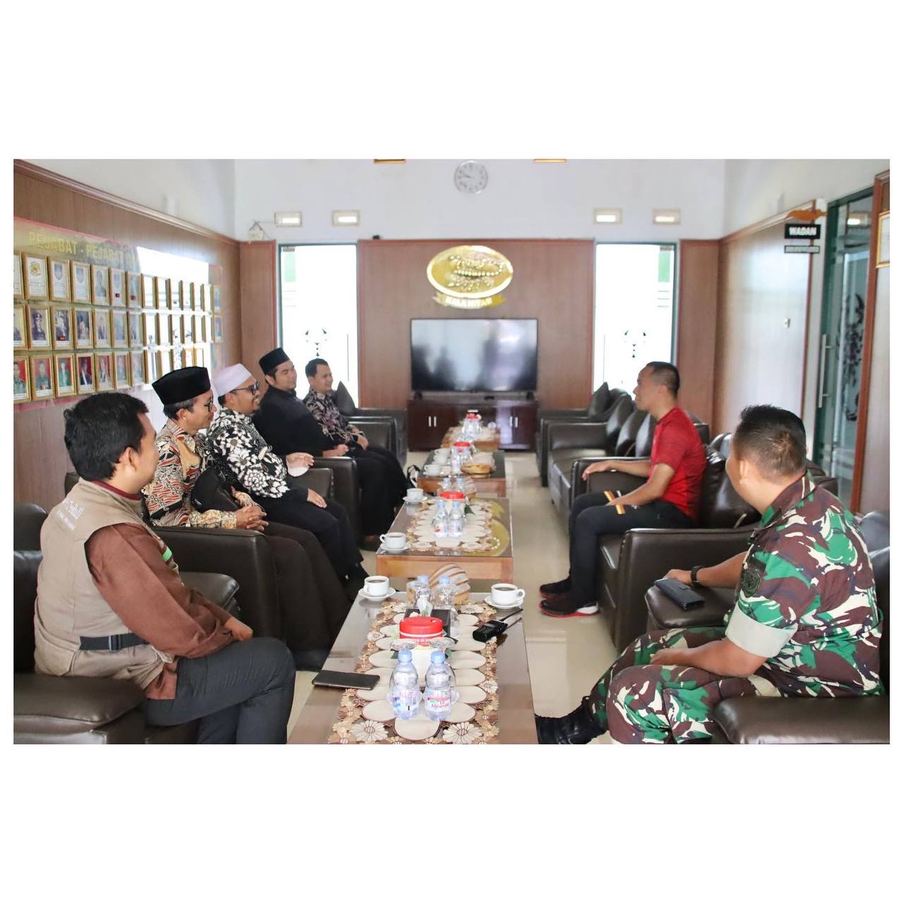 Kunjungan Silaturahim Dengan Komandan Yonif 312 Kala Hitam Subang ...