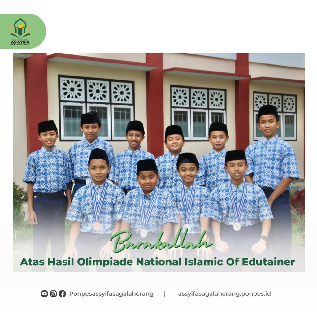 Barakallah Kepada Peraih Medali Pada Olimpiade National Islamic Of ...