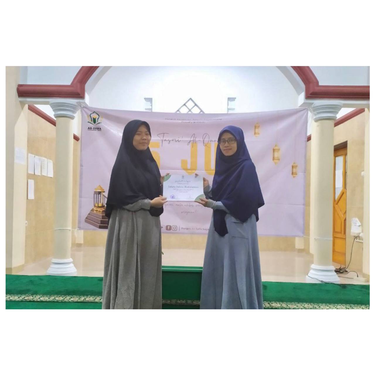 Tasmi' Hafalan Al-Qur'an 5-10 Juz Santriwati Pondok Pesantren As-Syifa ...